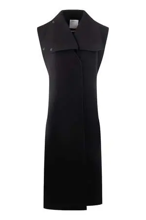 Sportmax Clothing Coats - Black