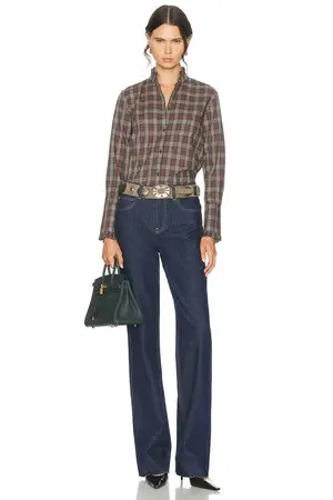 NILI LOTAN Elio Shirt In Multi