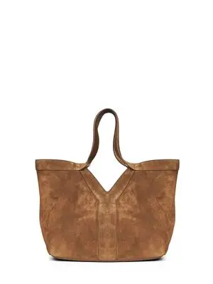 Saint Laurent Cognac Y Small Tote Bag - Multicolor