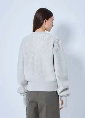RIER Roundneck Zip Utility Sweater