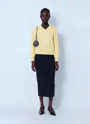Miu Miu V-neck Wool Sweater