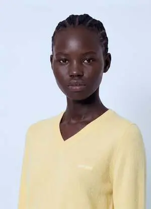 Miu Miu V-neck Wool Sweater