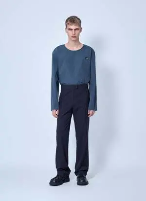 Miu Miu Stretch Poplin Top