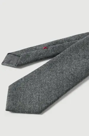 Brunello Cucinelli Virgin Wool Flannel Tie