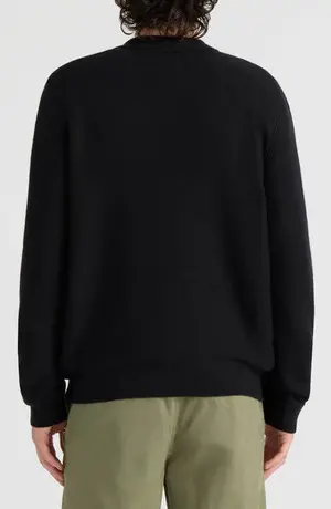 Hunter Ron Polo Sweater - Black