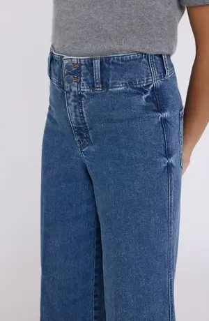 NYDJ Mia Hollywood High Waist Palazzo Jeans