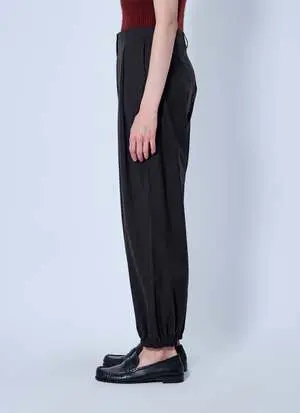 Max Mara Pleated Elasticated Ankle Trousers