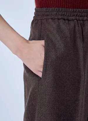 Max Mara Wide-leg Drawstring Trousers