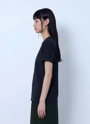 GANNI Fruit Logo Cotton T-shirt
