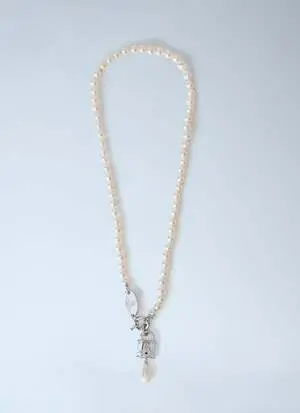 VIVIENNE WESTWOOD Celestia Small Pendant Necklace - Silver