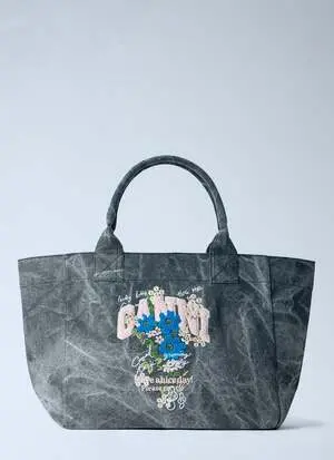 GANNI Medium Trapeze Shopping Bag