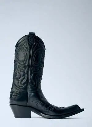 Acne Studios Western Leather Boots