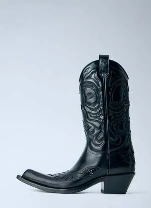 Acne Studios Western Leather Boots