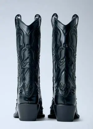 Acne Studios Western Leather Boots