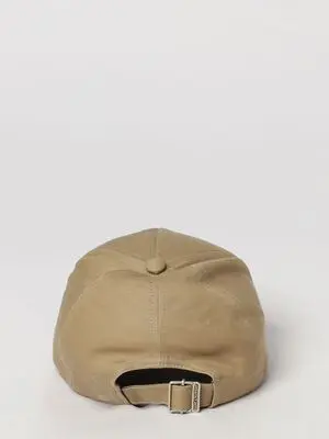 Saint Laurent Cotton Twill Baseball Cap With Embroidered Logo