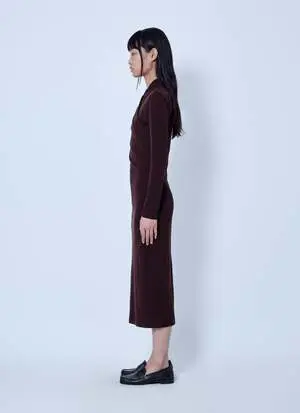 Max Mara Asymmetric Draped Dress - Multicolor