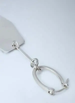 Rick Owens Tower Folder Earrings