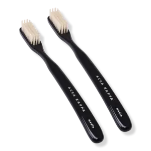 ACCA KAPPA Vintage Natural Bristle Toothbrush - Black