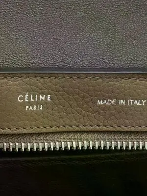 Celine 2014 Small Trapeze Top Handle Shoulder Bag - Grey