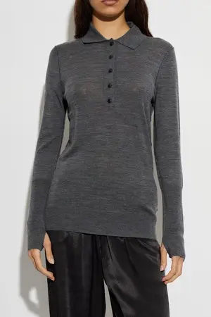 ALLSAINTS Wool Polo Shirt ‘martel