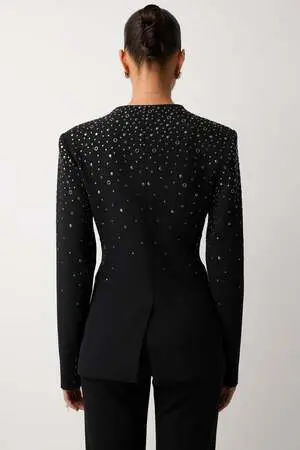 Ramy Brook Geneva Embellished Blazer Jacket