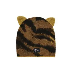 PALACE Hairy Tiger Ears Beanie - Orange