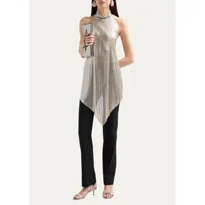 Stella McCartney Chainmail Halterneck Top