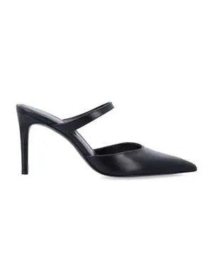 STUART WEITZMAN Pointed-toe Slingback Mule Pump