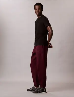 Calvin Klein Fleece Standard Logo Joggers - Raspberry Truffle
