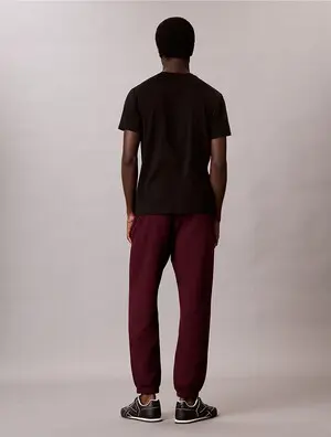 Calvin Klein Fleece Standard Logo Joggers - Raspberry Truffle