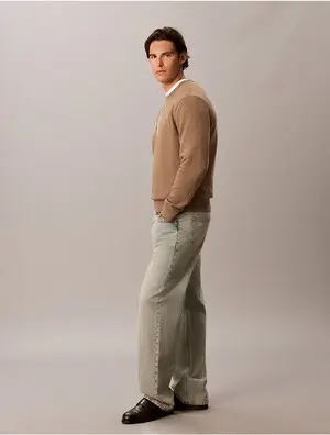 Calvin Klein Fleece Monologo Crewneck Sweatshirt