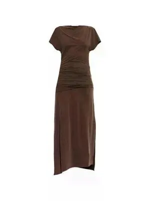 IRO PARIS Excess Ruched Midi Dress