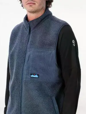 KAVU Cooper Fleece Corduroy-panel Gilet