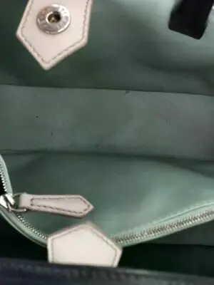 Fendi 2jours Monster Mirror Bag Leather Petite Satchel