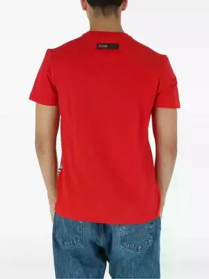 PLEIN SPORT Tiger-head Graphic-print T-shirt