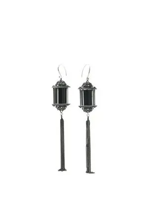 ANN DEMEULEMEESTER Suse Lantern Chain-fringe Earrings