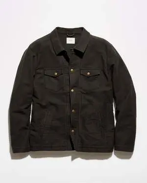 Billy Reid Moleskin Woodsman Jacket - Rosin