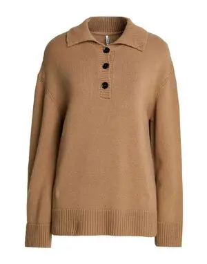Liviana Conti Sweater Size Cashmere, Polyamide - Beige