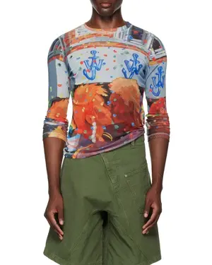 J.W.ANDERSON Printed Long Sleeve T-shirt