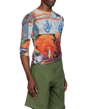 J.W.ANDERSON Printed Long Sleeve T-shirt
