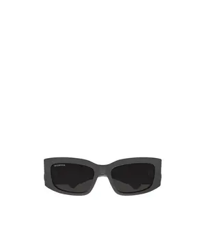 Balenciaga Rectangle Frame Sunglasses - Grey