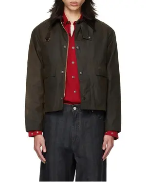 Barbour Corduroy-collar Jacket