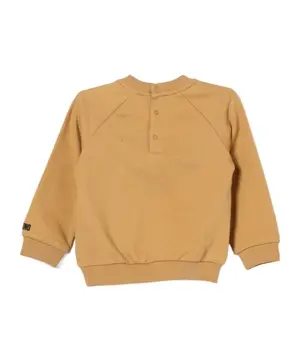 Moschino Teddy Bear Patch Sweater - Brown