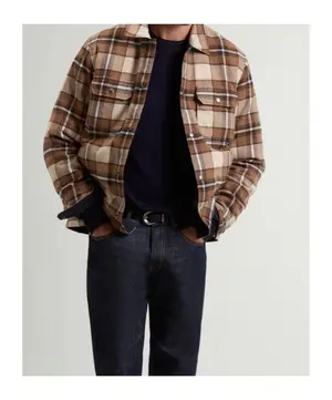 Woolrich Checked Overshirt Jacket
