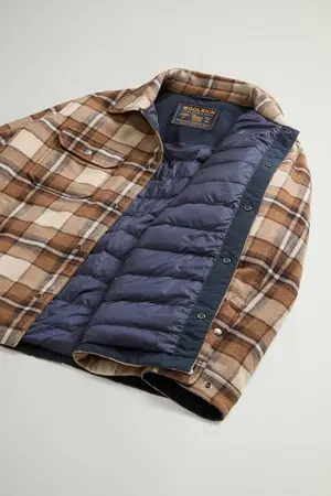 Woolrich Checked Overshirt Jacket