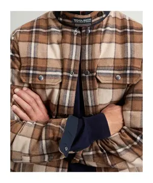 Woolrich Checked Overshirt Jacket