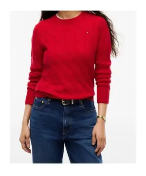 Tommy Hilfiger Pure Wool Cable-knit Pullover