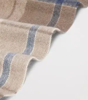 Max Mara Cashmere Fringe Scarf