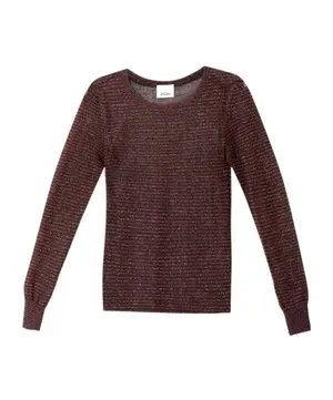 Isabel Marant Étoile Cenaya Striped-knit Crewneck T-shirt