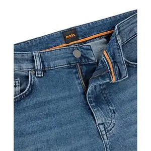 Hugo Boss Simple And Form-fitting Jeans